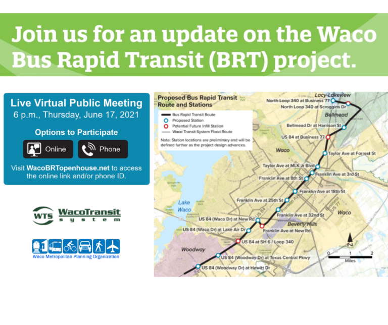 Virtual public meeting to discuss Bus Rapid Transit project – Act ...